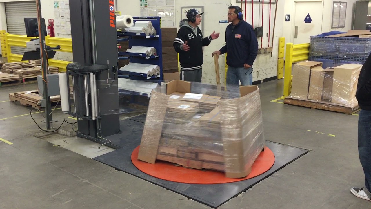 Pallet Wrapper for Ground Level - Wrapping Machine Pallet Wrapper for Ground Level - Wrapping Machine