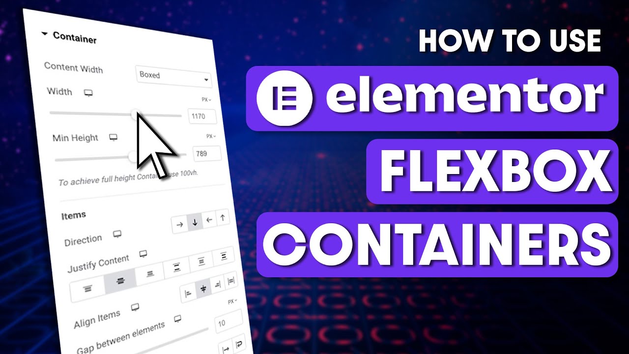 Guide To Utilizing Flexbox Containers In Elementor For Your Website 2023 Tutorial Wrapping
