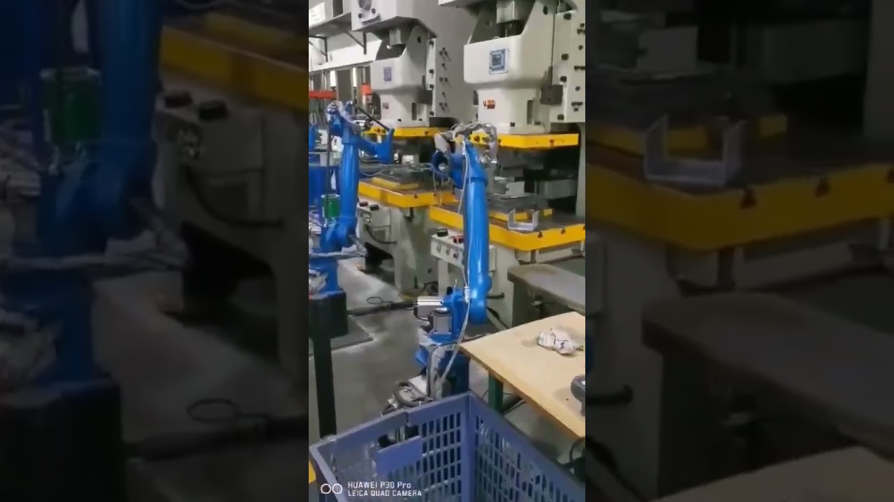 Efficiently Automate Press Machine Operations With Loading And Unloading Robots Streamline
