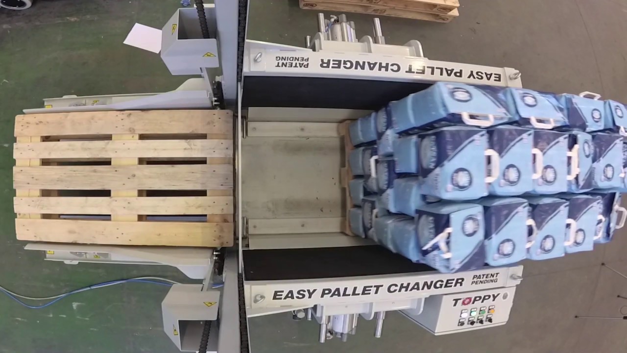 Compact Stationary Pallet Inverter - Wrapping Machine Compact Stationary Pallet Inverter - Wrapping Machine